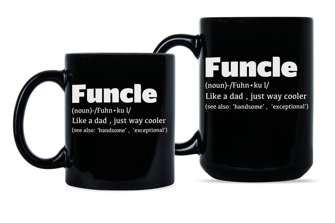 Funcle Fun Uncle Funcle Mug Funcle Gift Funny Uncle Funcle Uncle Funcle ...