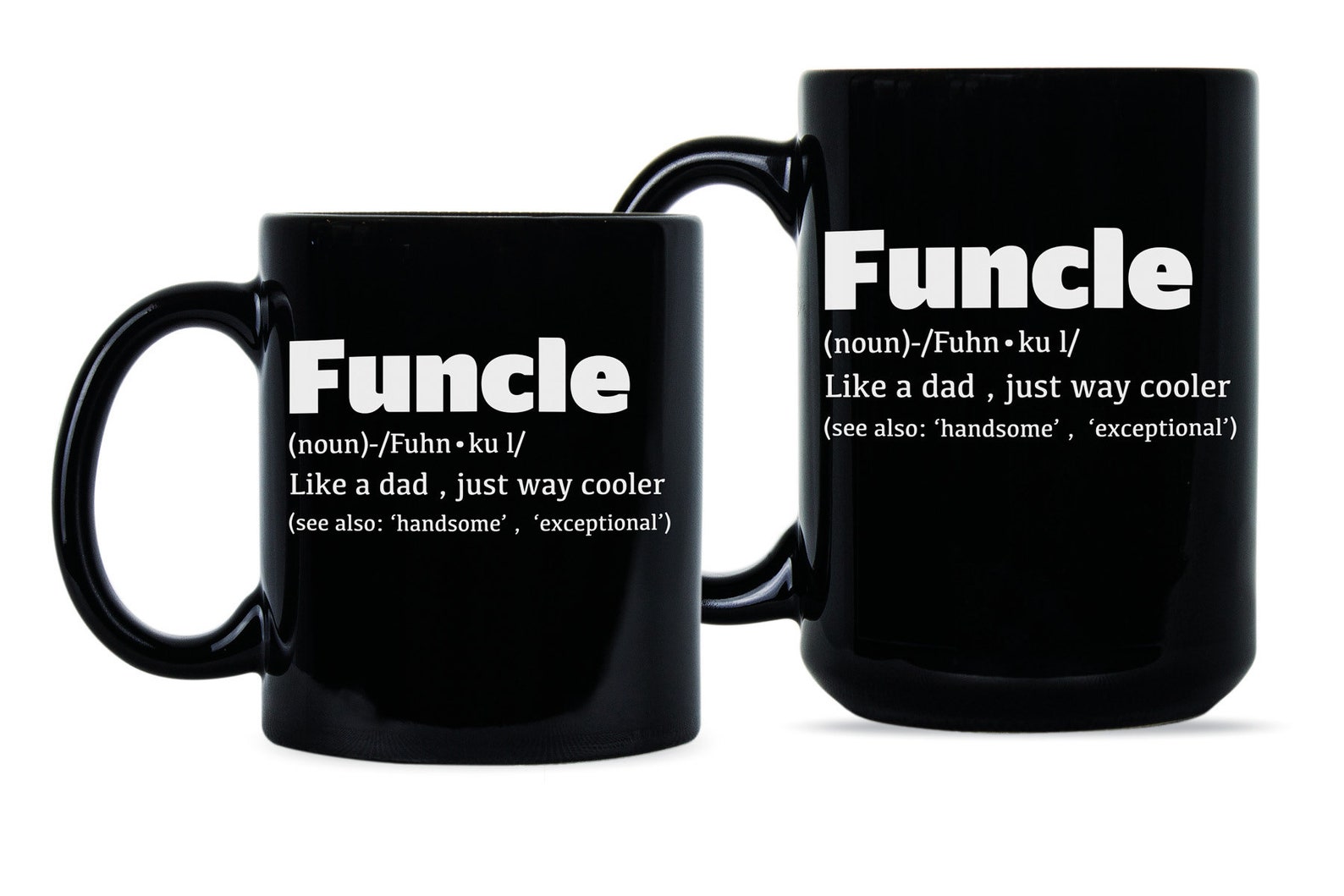Funcle Fun Uncle Funcle Mug Funcle Gift Funny Uncle Funcle - Etsy