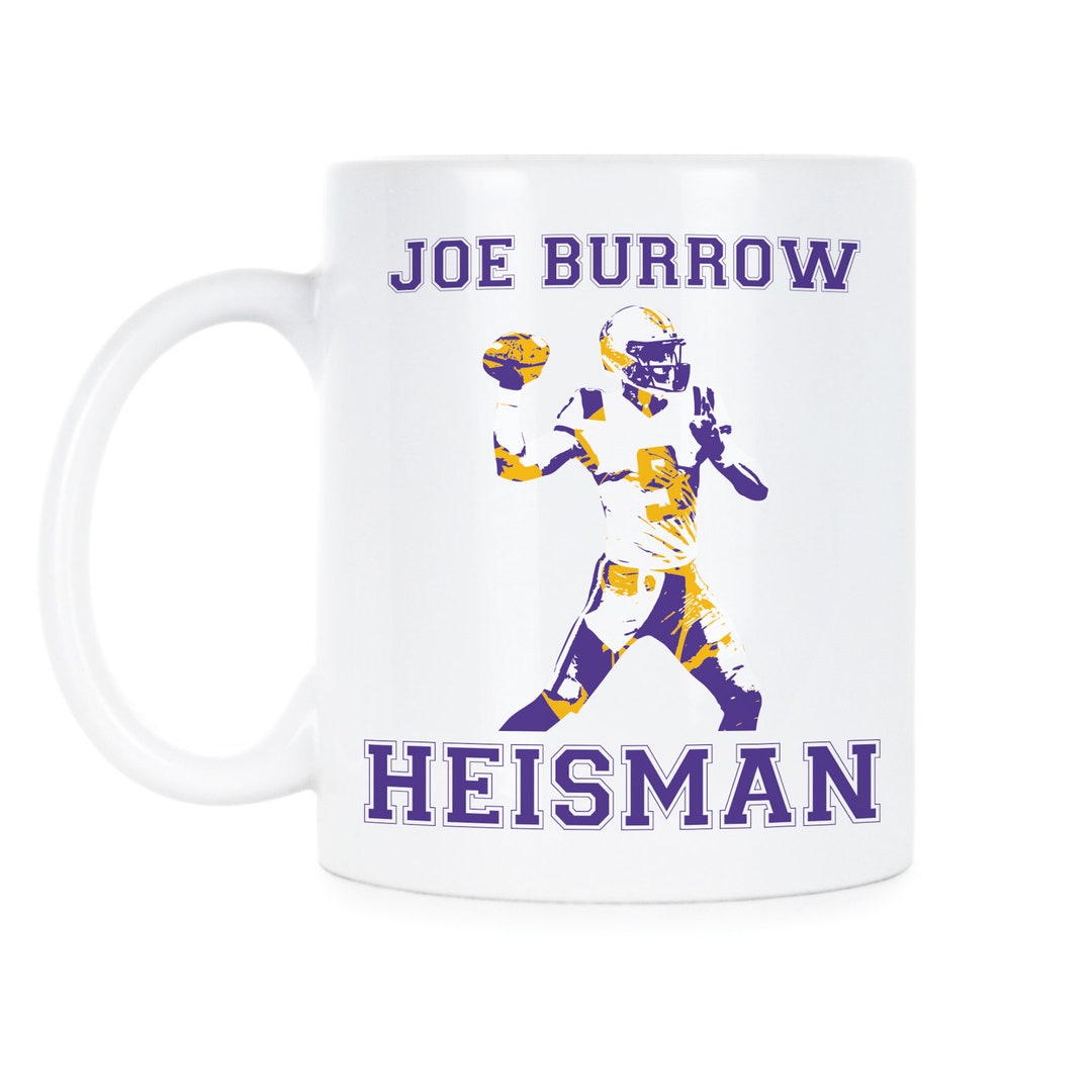 Joe Burrow Heisman Joe Burreaux Geaux Jeaux Mug - Etsy