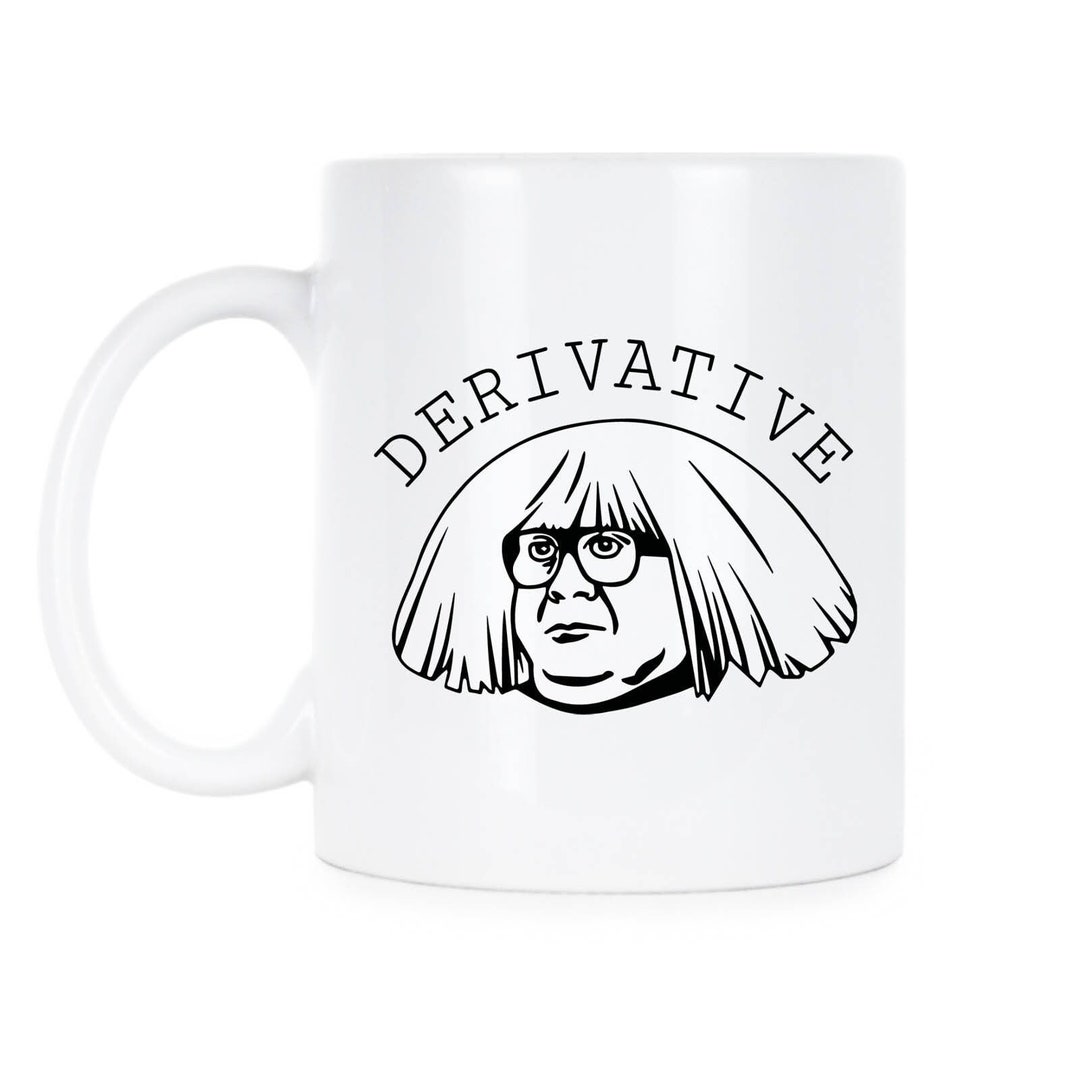 Ongo Gablogian Mug: Derivative Art, Danny Devito Frank Reynolds - Etsy