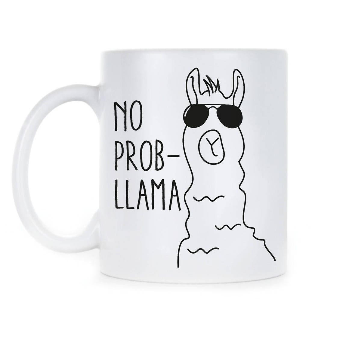 Cute Prob Llama Gift No Problama Gift No Problama Cute Prob - Etsy