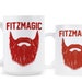 Fitzmagic Fear the Beard Ryan Fitzpatrick Fitzmagic Mug - Etsy