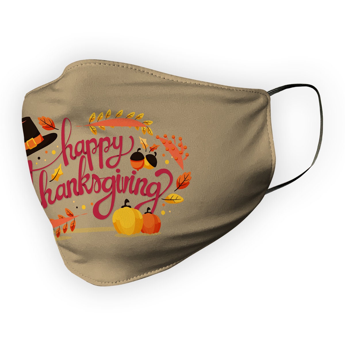 Thanksgiving Mask Turkey Day Holiday Face Mask Happy | Etsy