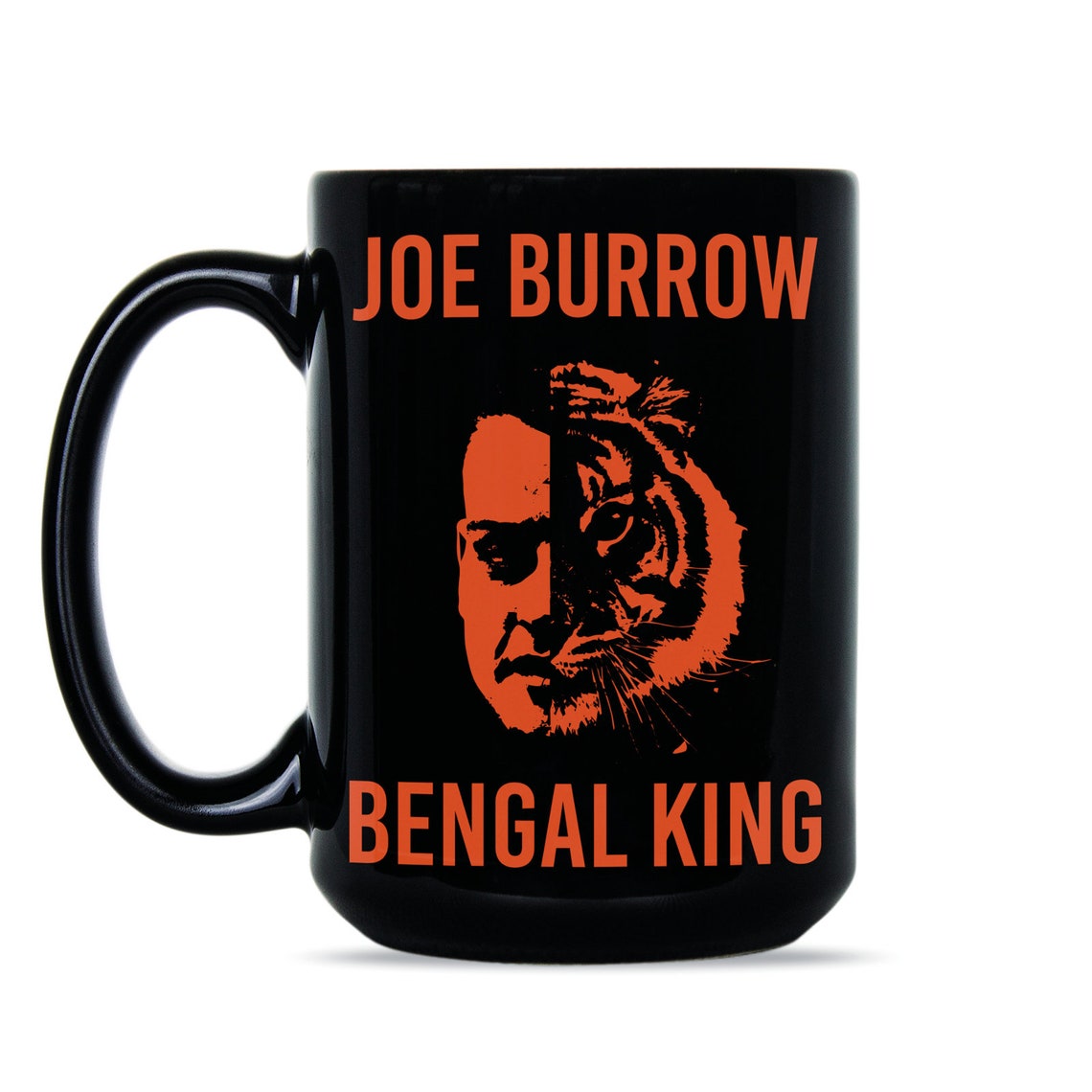 Joe Burrow Bengal King Joe Burrow Mug - Etsy