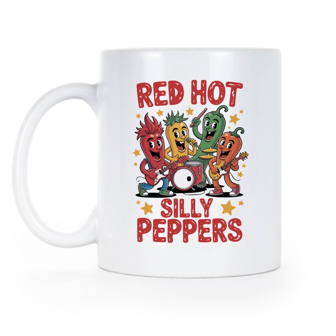 Red Hot Silly Peppers - Etsy