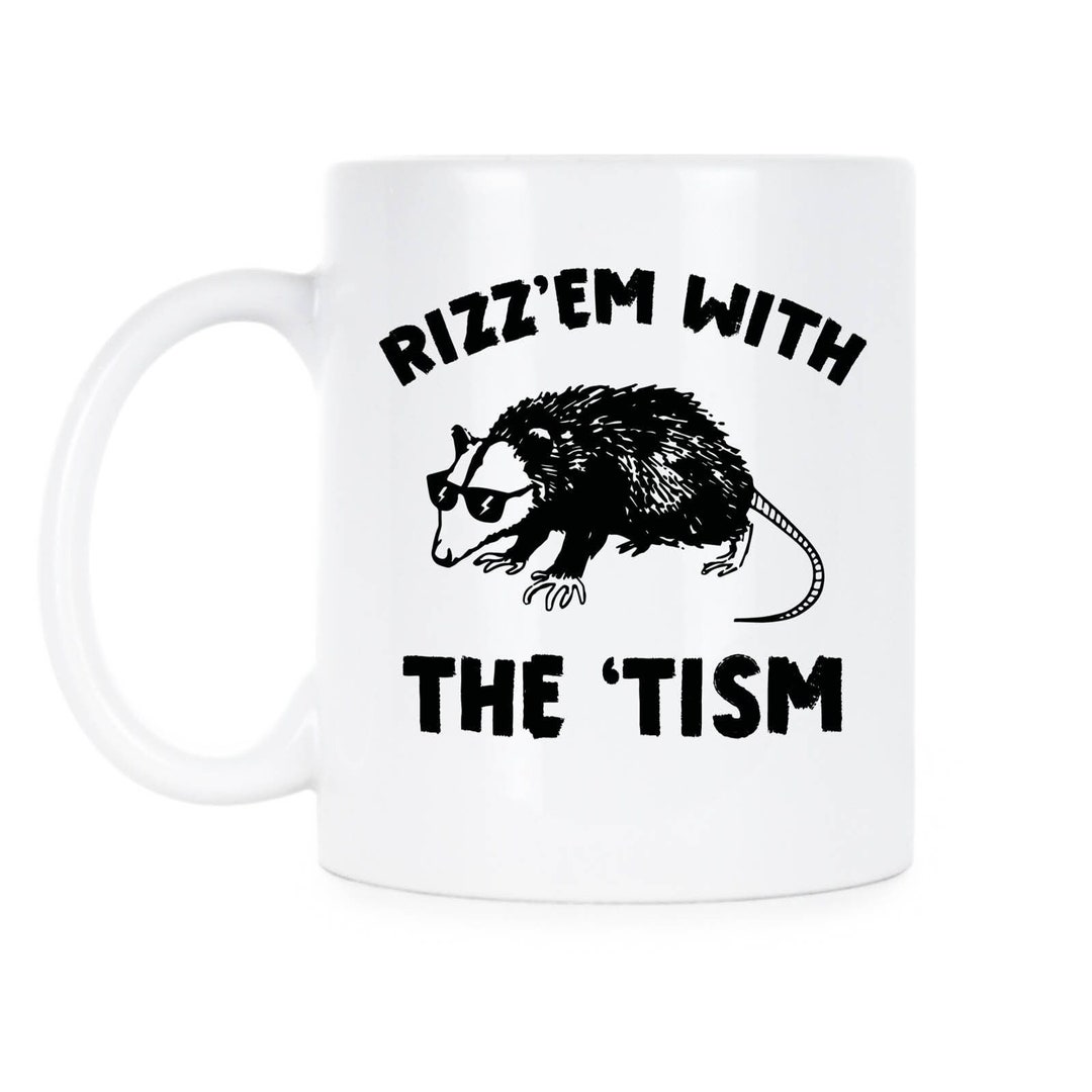 Neurodiversity Possum Coffee Mug: Autism Awareness Gift - Etsy