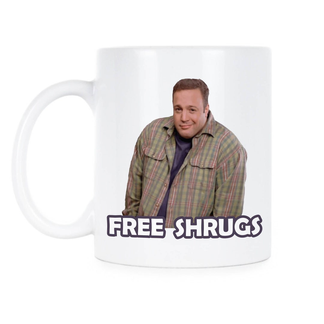 Kevin James Meme Mug Free Shrugs - Etsy