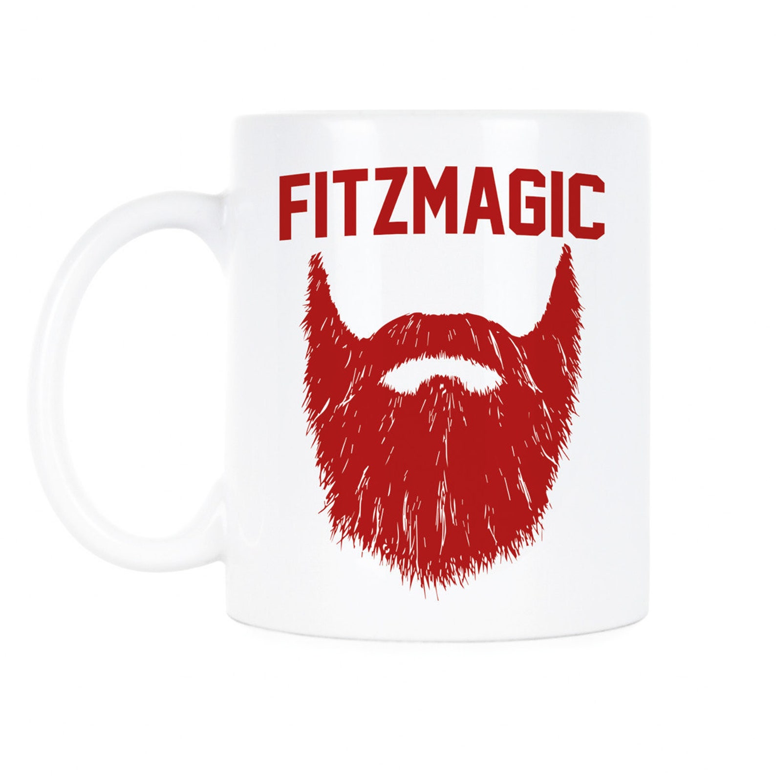 Fitzmagic Fear the Beard Ryan Fitzpatrick Fitzmagic Mug - Etsy