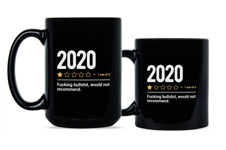 2020 One Star 2020 Review Mug 2020 Mug Zero Stars - Etsy