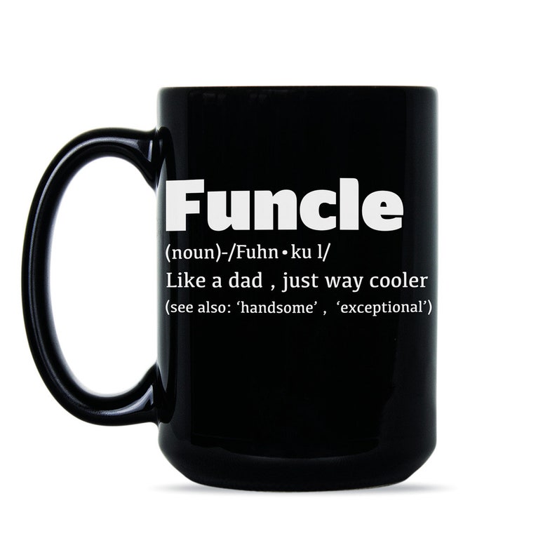 Funcle Fun Uncle Funcle Mug Funcle Gift Funny Uncle Funcle - Etsy