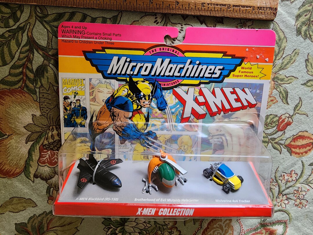 Vintage Micro Machines X-men Collection Super Heroes Blackbird ...