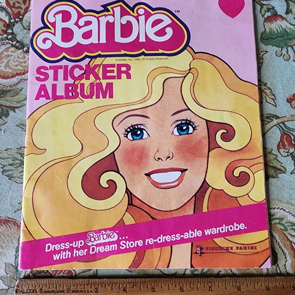Mattel Barbie Stickers - Etsy