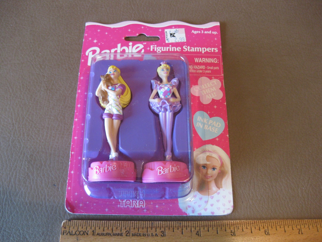 Vintage Barbie Figurine Stampers Ballerina Mattel Tara Doll Toys ...