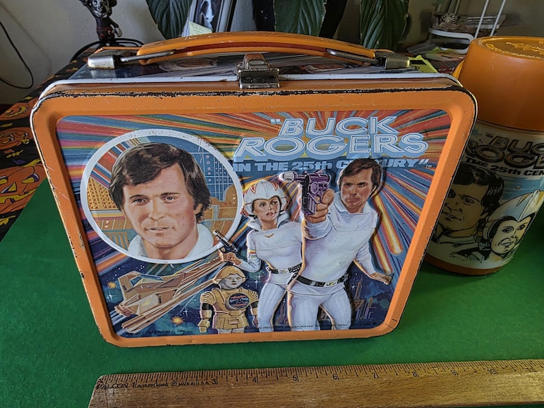 Vintage Buck Rogers in the 25th Century Metal Lunchbox With Plastic ...