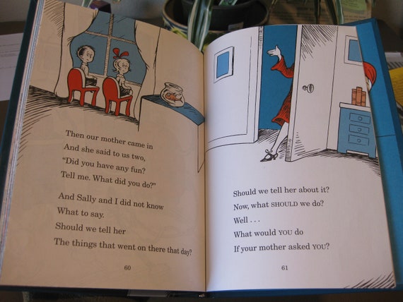 The Cat In The Hat Book Pages In Order
