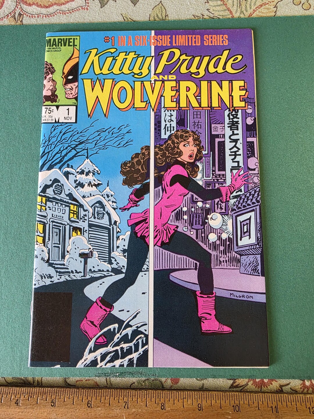 Vintage Marvel Kitty Pryde and Wolverine Comic #1 First Ogun Chris ...