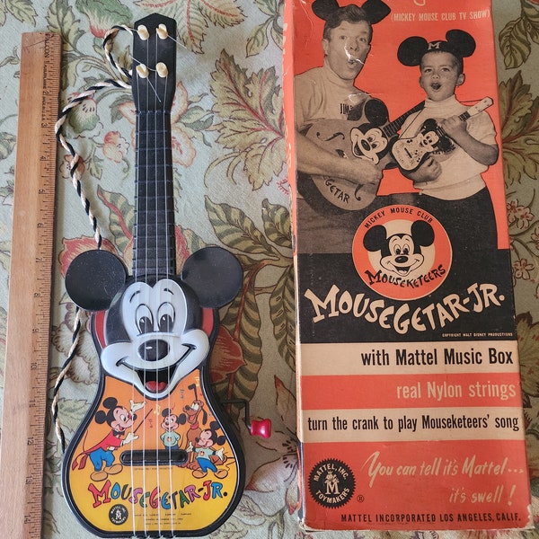 Mickey Mouse Guitar - Etsy
