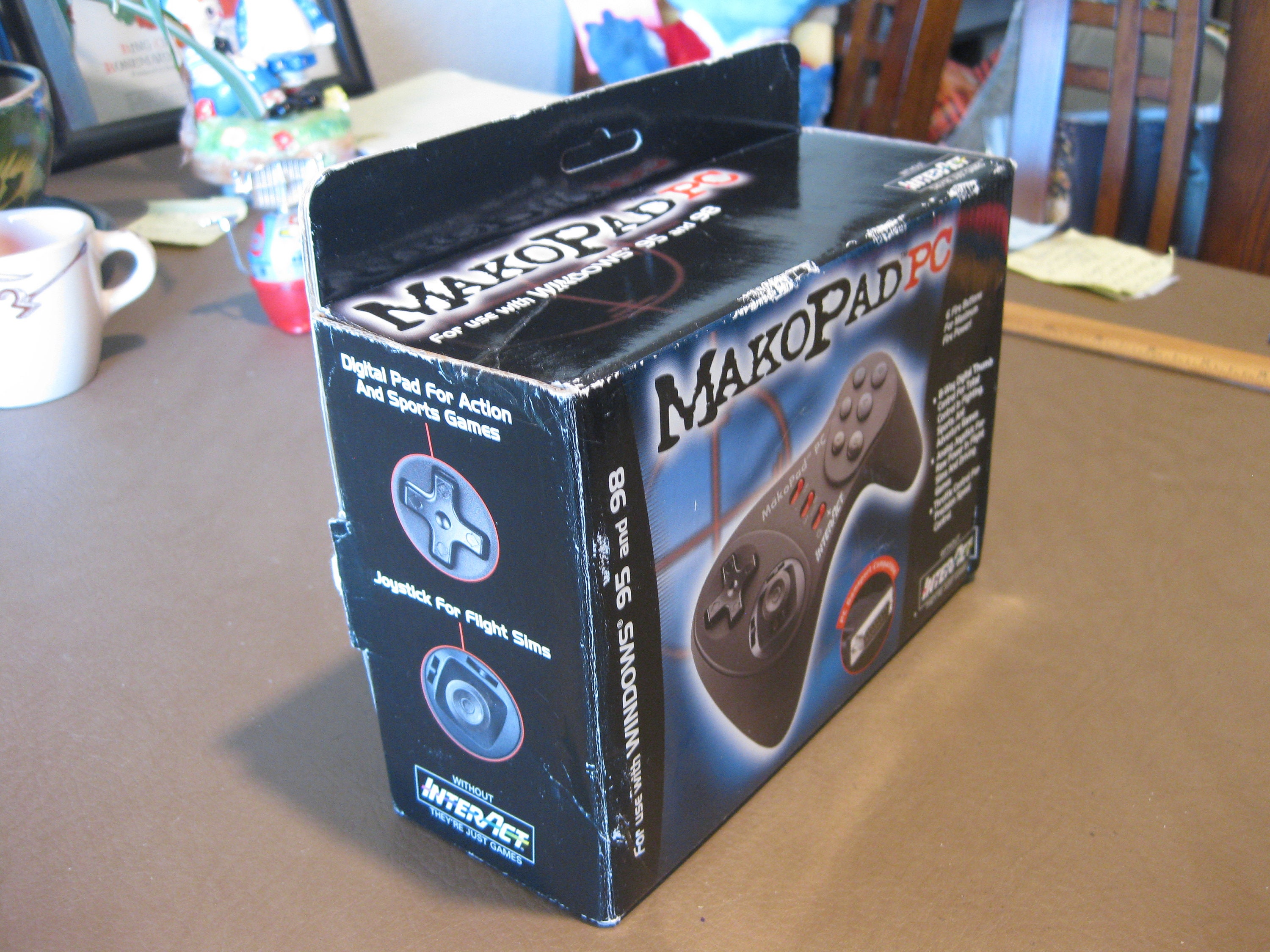 Makopad PC Game Controller Windows 95 98 in Box Used INTERACT 1999 - Etsy