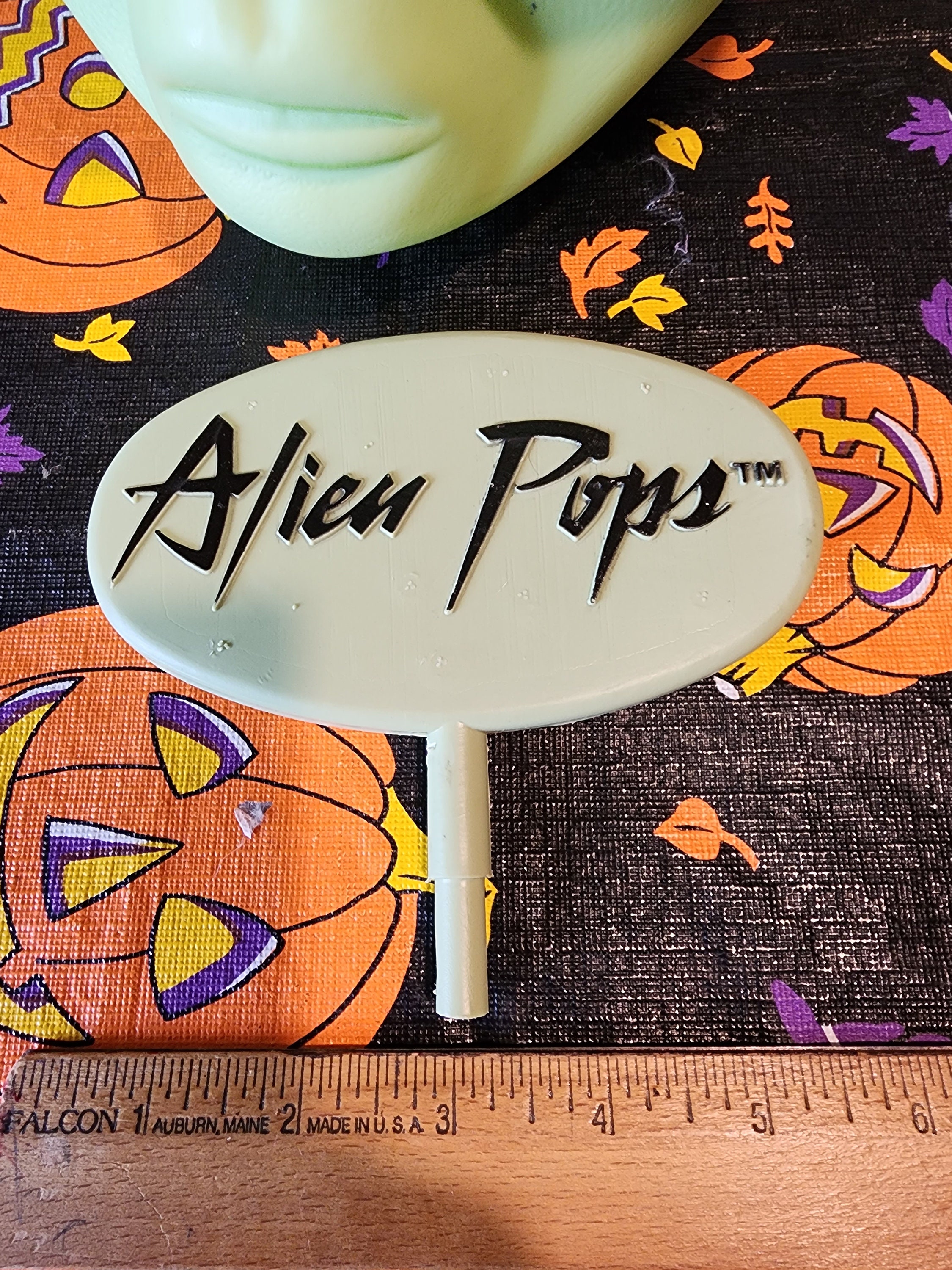 Vintage ALIEN POPS Lollipops Suckers Plastic Candy Display Container ...