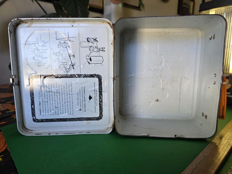 Vintage Buck Rogers in the 25th Century Metal Lunchbox With Plastic ...