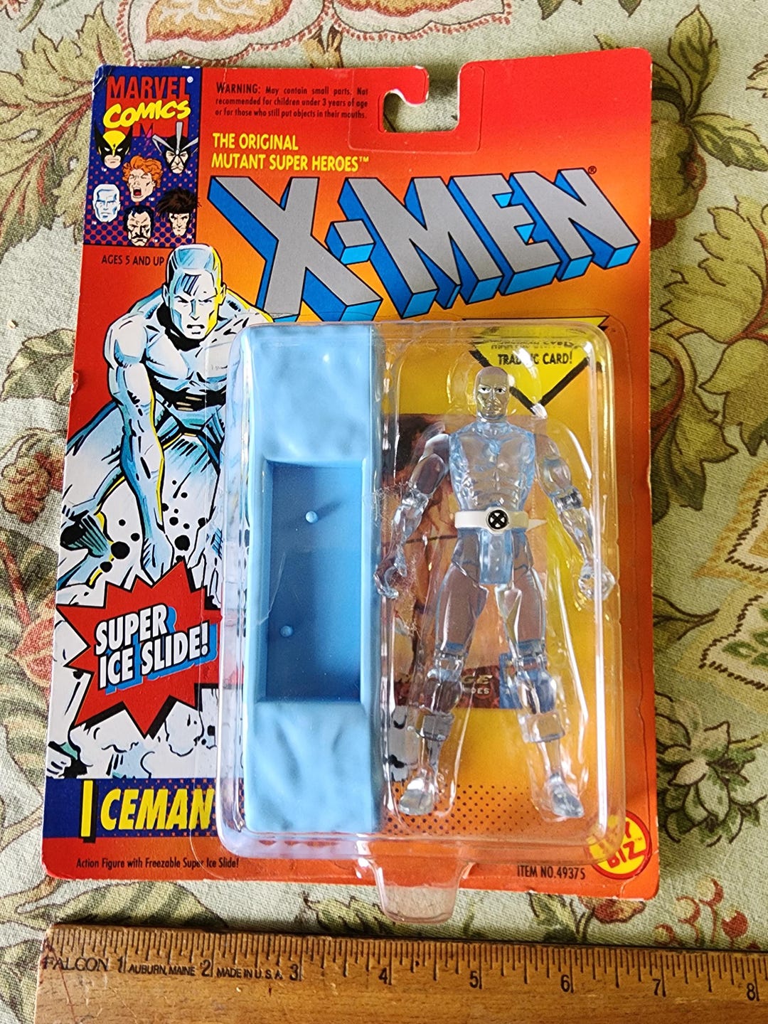 Vintage Marvel X-men Iceman Super Ice Slide Action Bobby Drake Figure ...