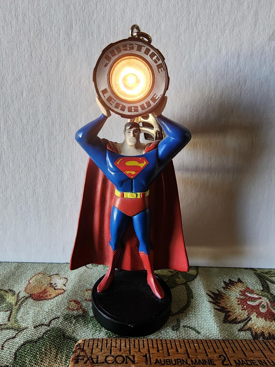 Vintage DC Comics Superman Justice League Flashlight W Keychain 2005 - Etsy