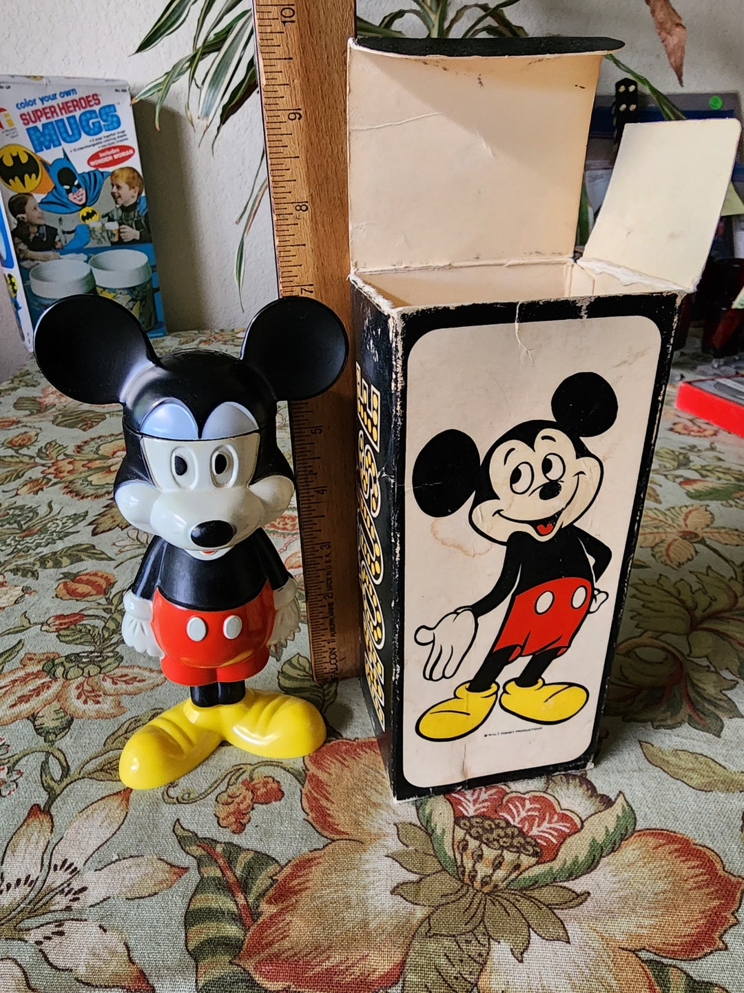 Vintage Avon Walt Disney Mickey Mouse Bubble Bath Decanter Bottle ...