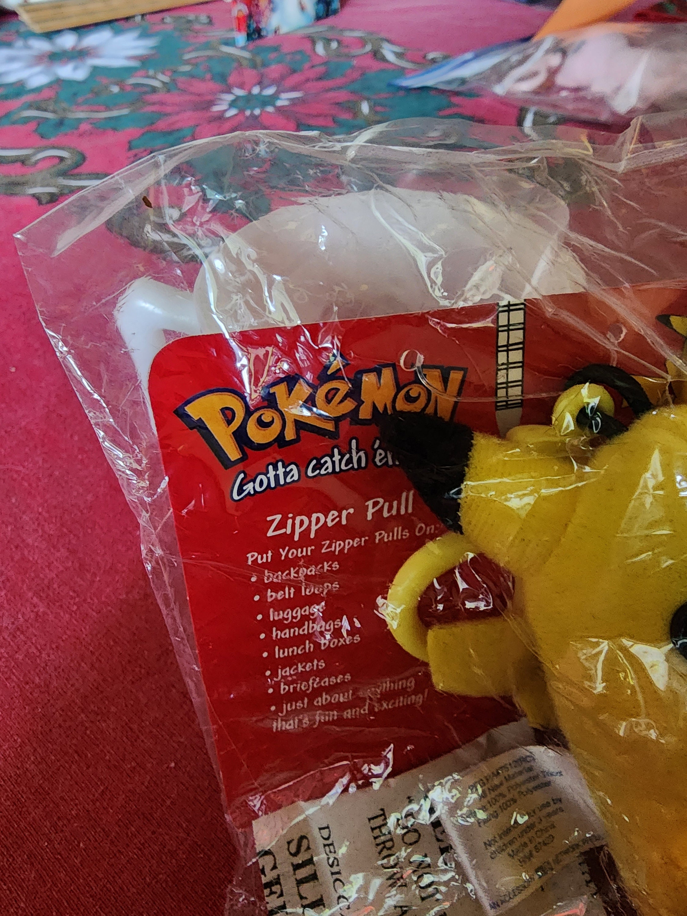 Vintage Avon Pokemon Pikachu Backpack Clip on Zipper Pull - Etsy