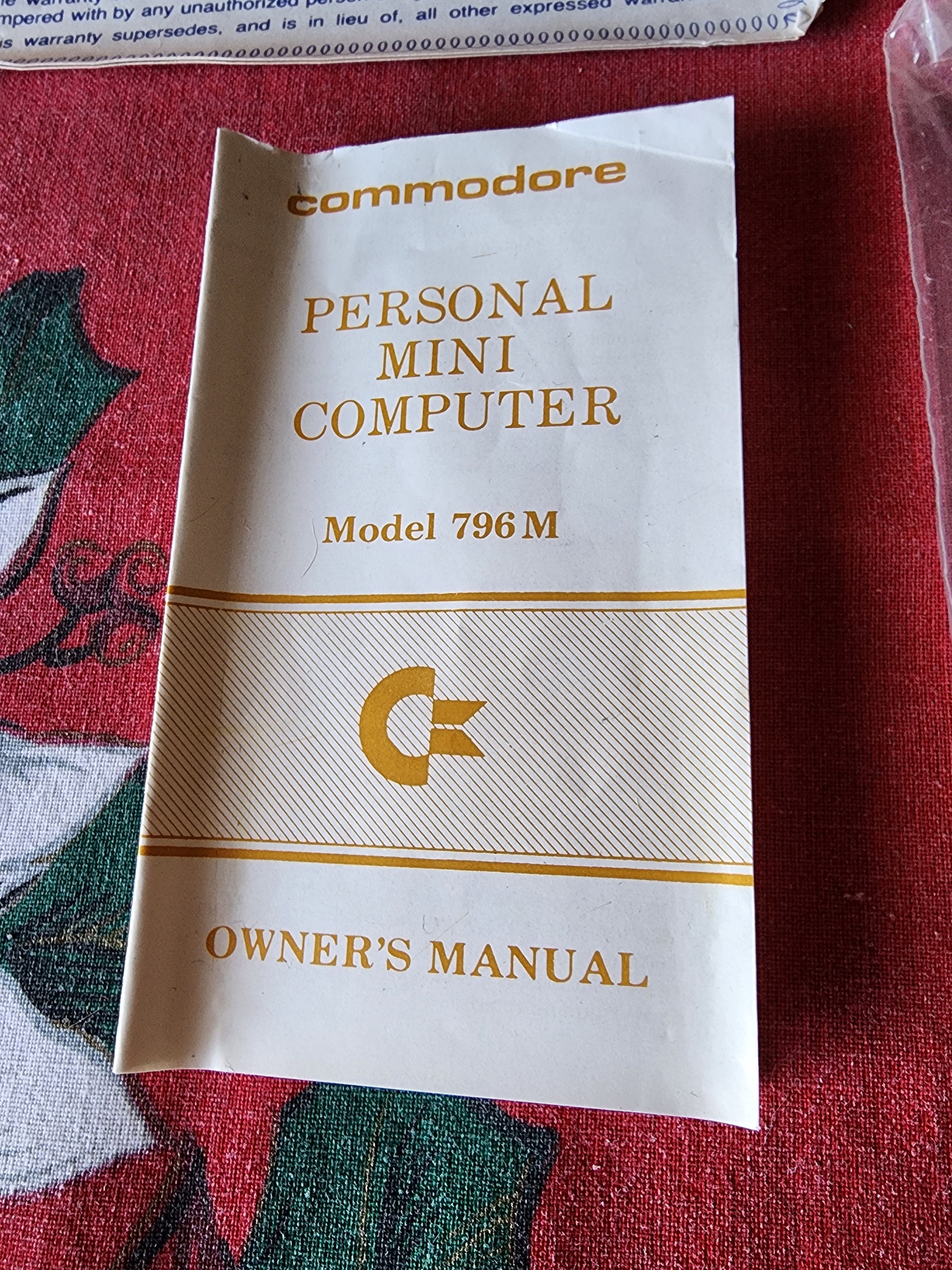 Vintage Commodore Electronic Calculator 796M Red LED W Case - Etsy