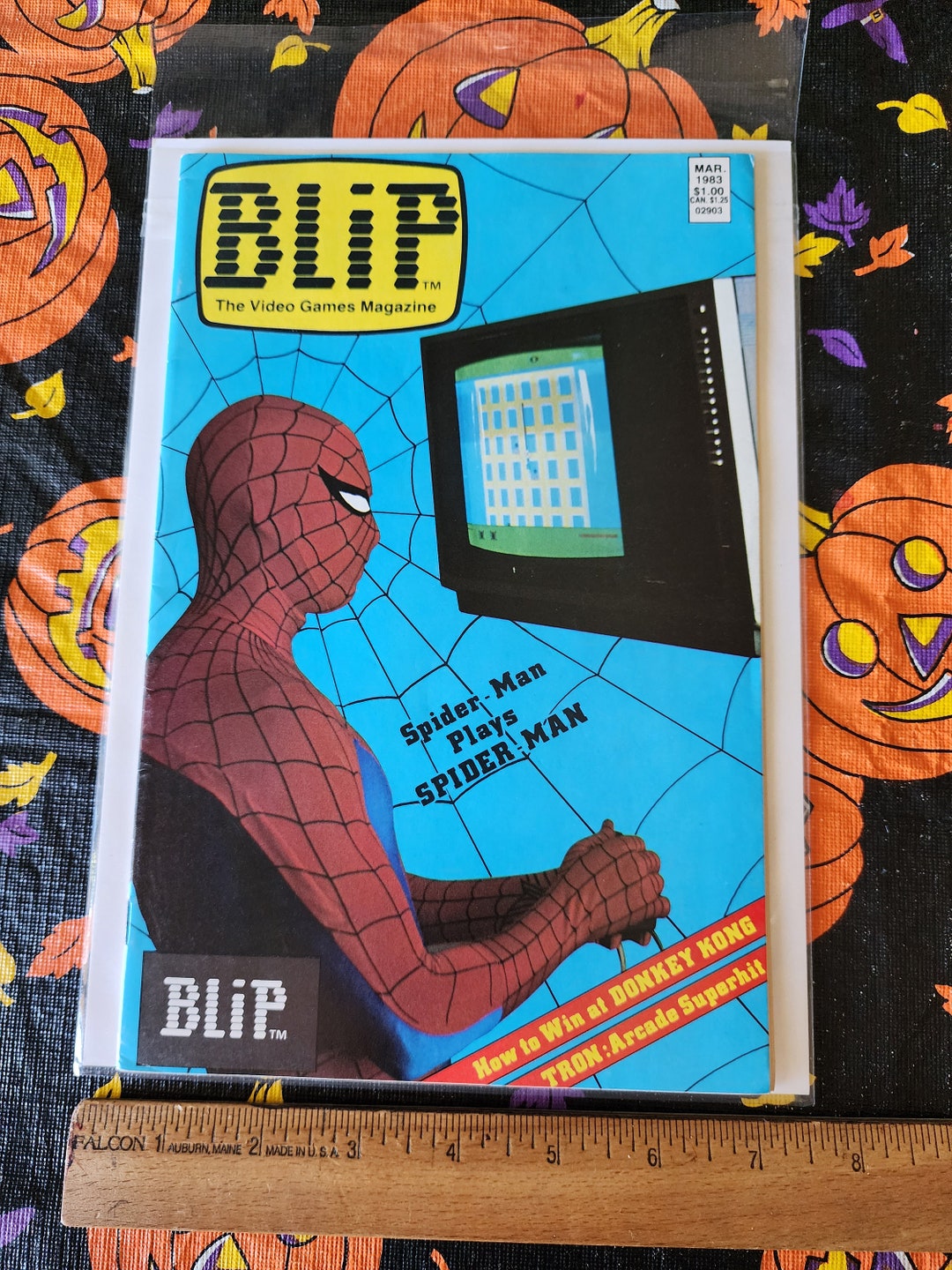 Vintage Blip Video Game Magazine 2 March 1983 Marvel Stan Lee Spider-man - Etsy
