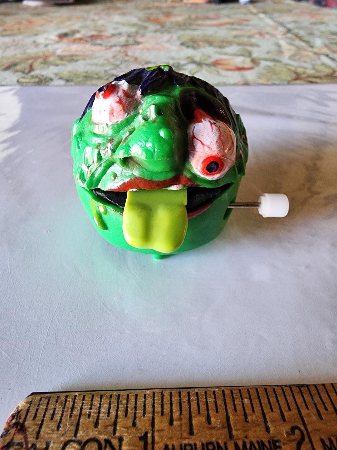 Vintage Madballs Slobulus Moving Tongue Scary Gross Ghastly Wind up Toy ...