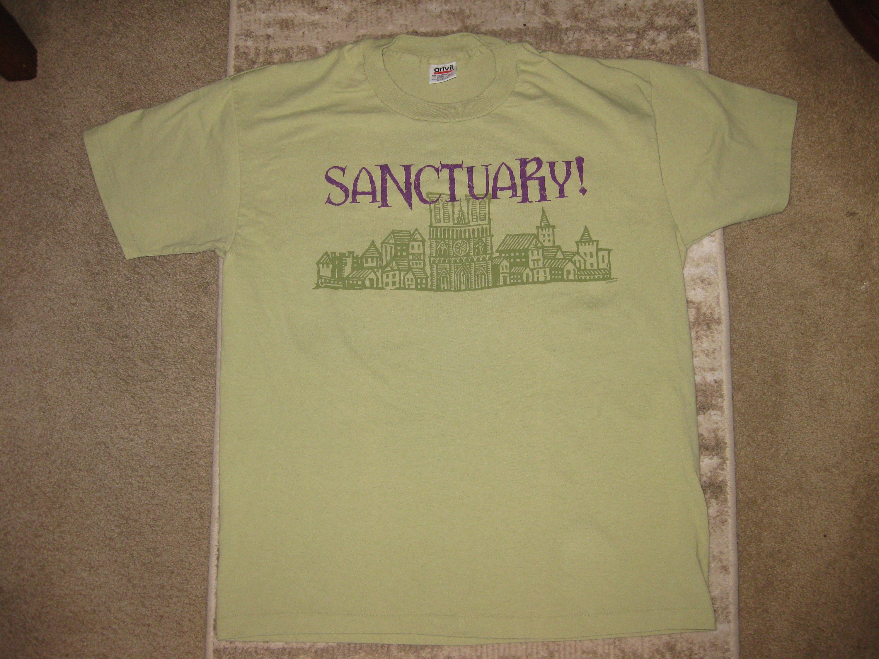 Vintage Disney Hunchback Notre Dame Movie Sanctuary Cast Crew - Etsy