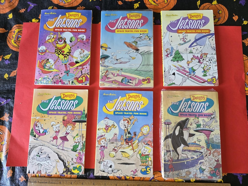 Vintage Dennys Restaurant the Jetsons Space Travel Fun Cartoon Sci-fi ...