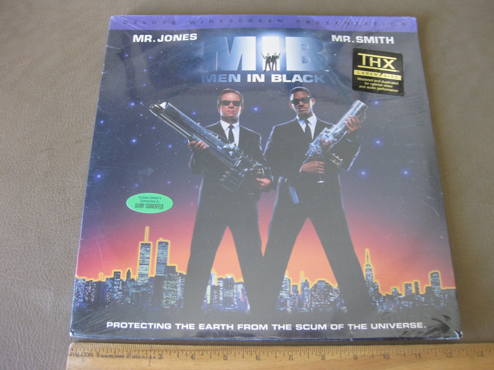 Vintage Men in Black MIB THX Laser Disc Sealed NEW 1997 - Etsy