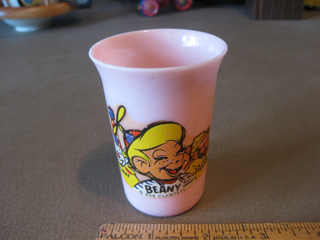 Vintage Beany and Cecil Child Drinking Cup 1950s Bob Clampett Cartoon ...