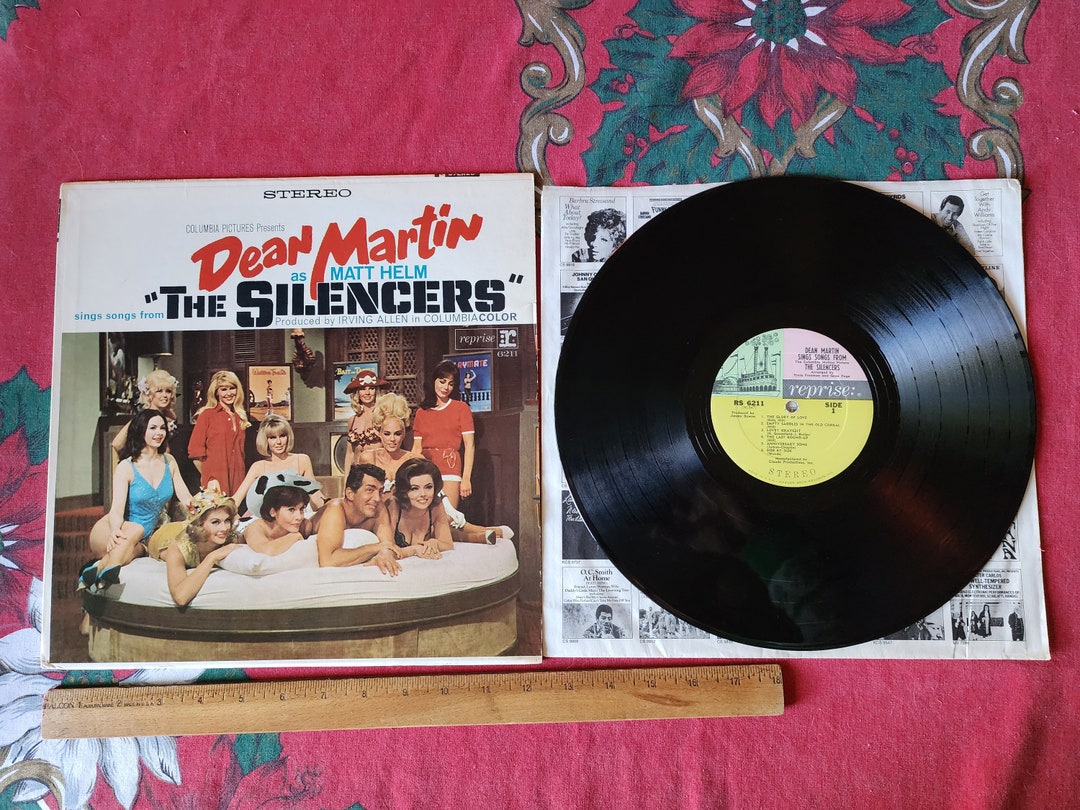Vintage Dean Martin as Secret Agent Matt Helm in the Silencers LP ...