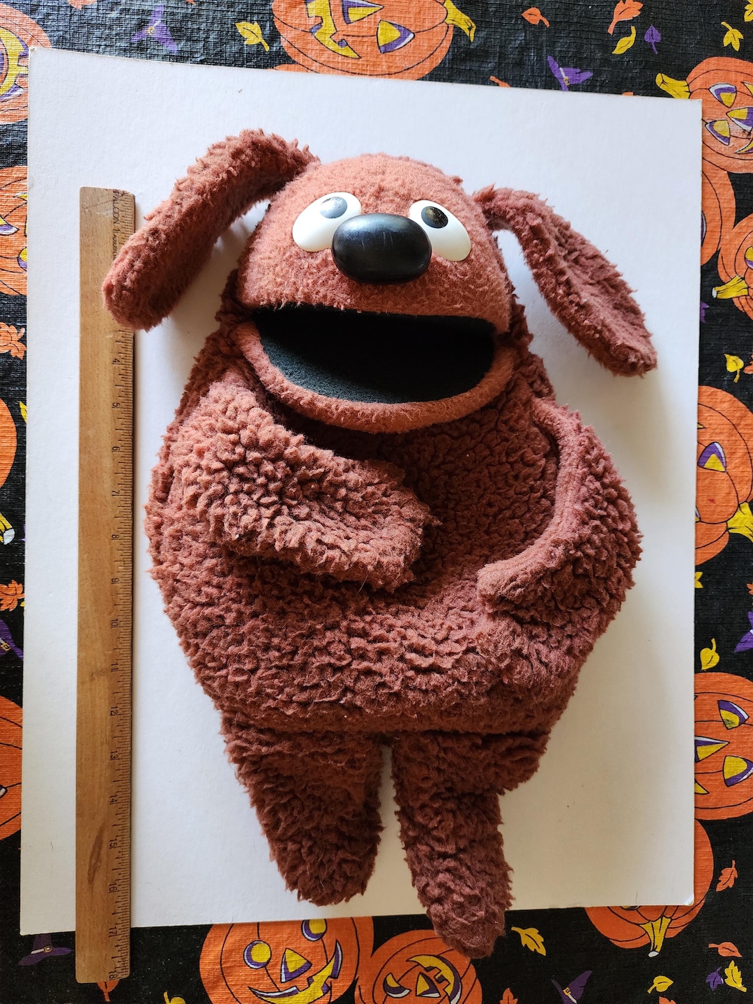 Vintage Muppets Rowlf the Dog Hand Puppet Large 16 Sesame Street Jim ...