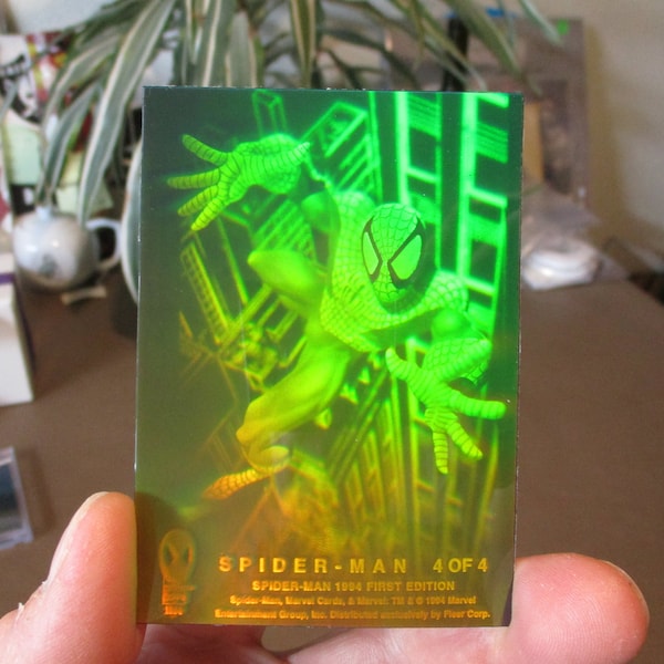 Spiderman Trading Card - Etsy