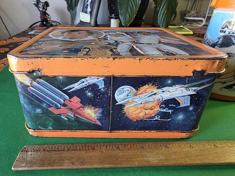 Vintage Buck Rogers in the 25th Century Metal Lunchbox With Plastic ...
