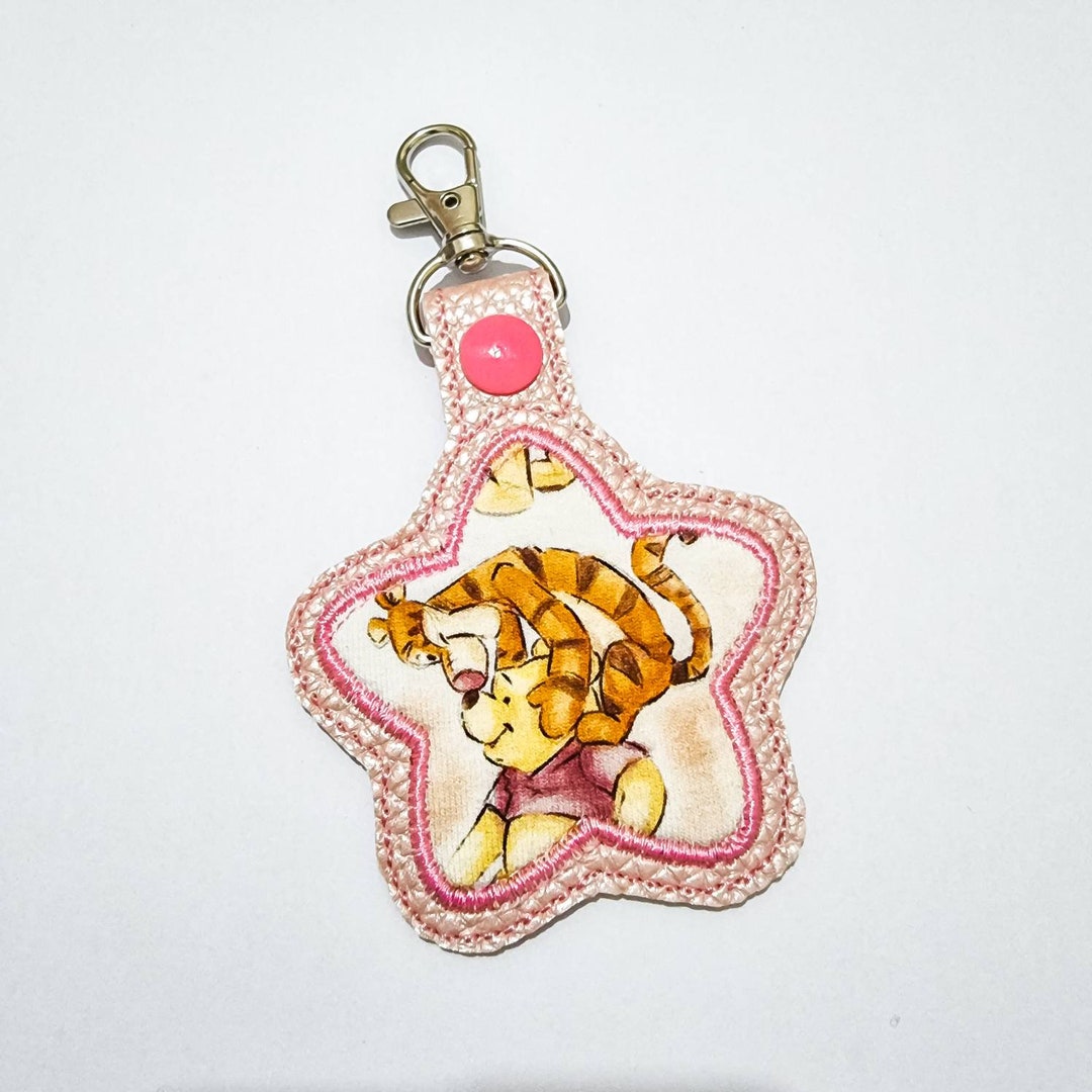 Winnie the Pooh Keychain Winnie the Pooh Keyring Tigger - Etsy