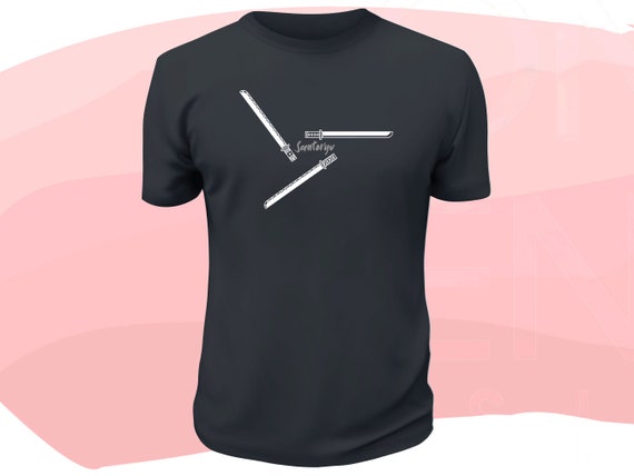 Santoryu Tee Three Swords Style | Etsy