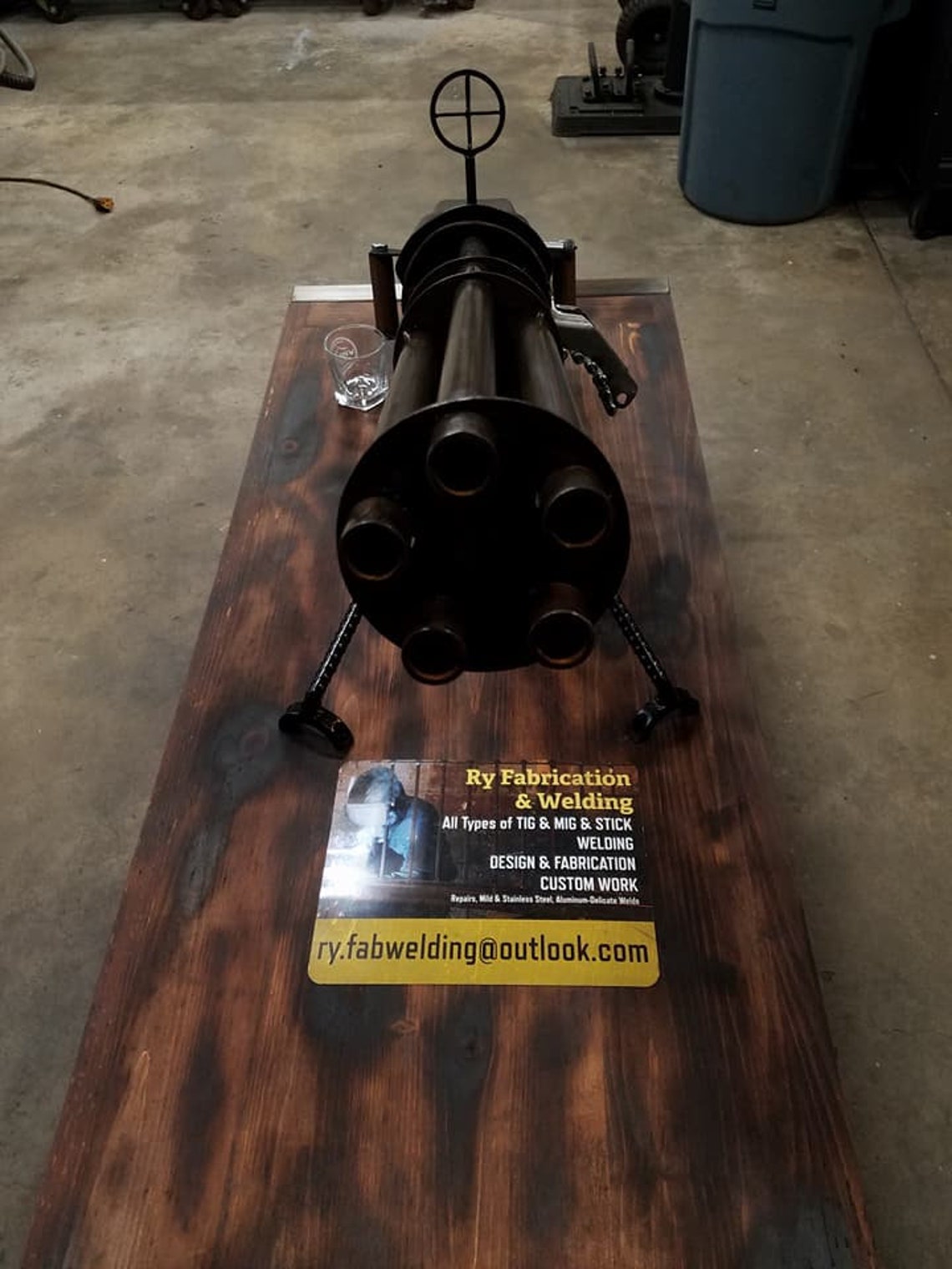 Custom Made decorative Only Machine Gun - Etsy