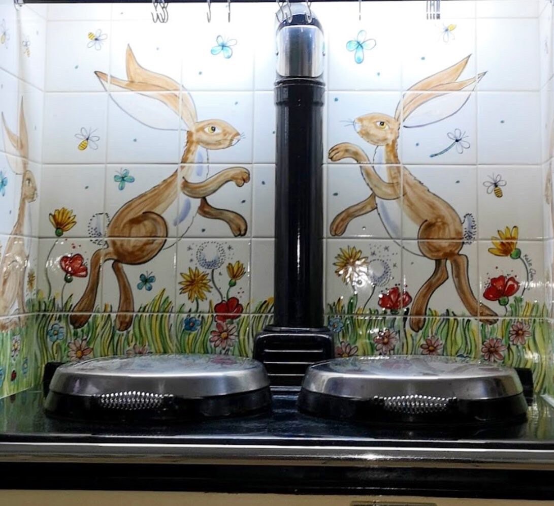 Hare Tiles - Etsy