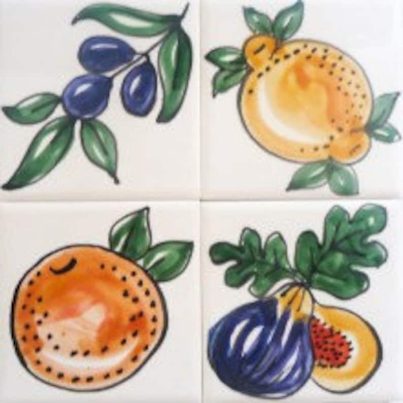 Fruit Tiles - Etsy