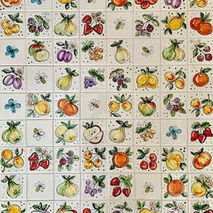 Fruit Tiles - Etsy