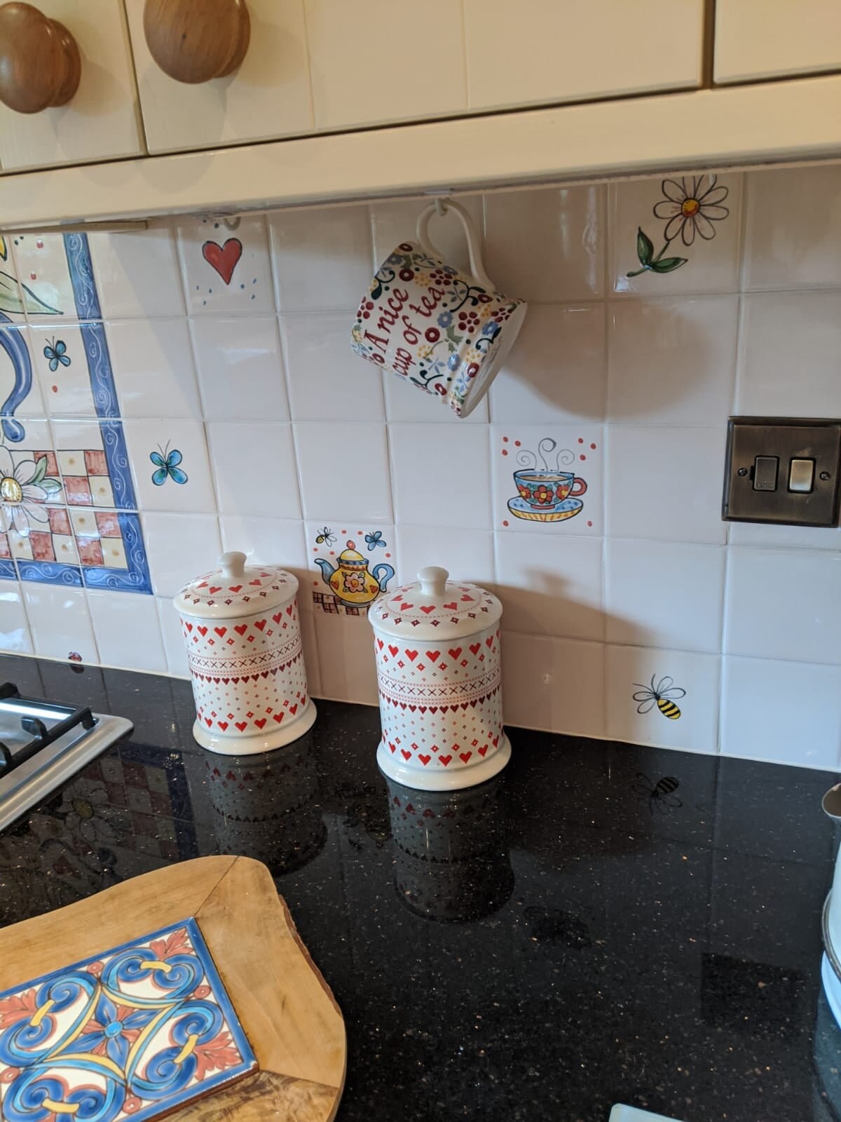 Individual Decorative Hand Painted Wall Tiles | Etsy