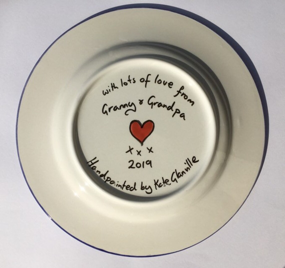 Personalised Custom Ceramic Plate Birthday Gift - Etsy