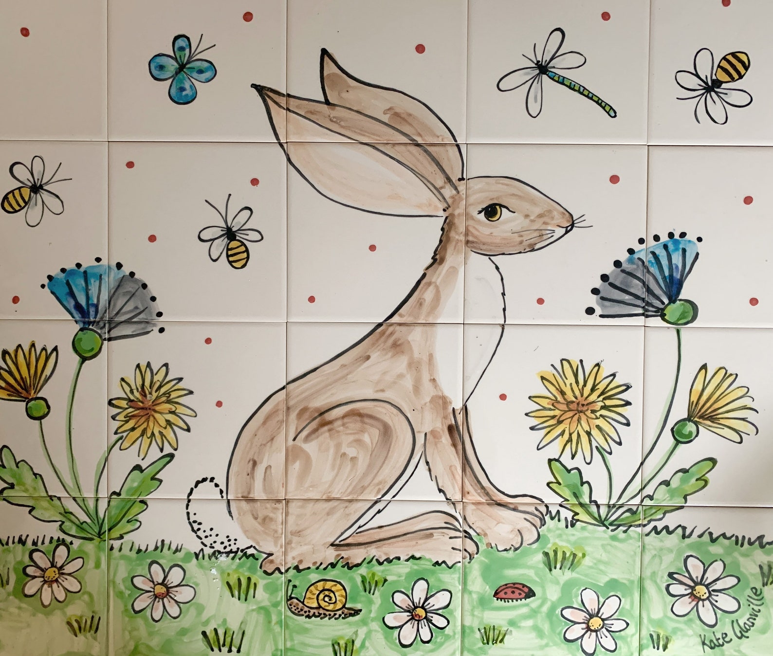 Hare Tiles - Etsy