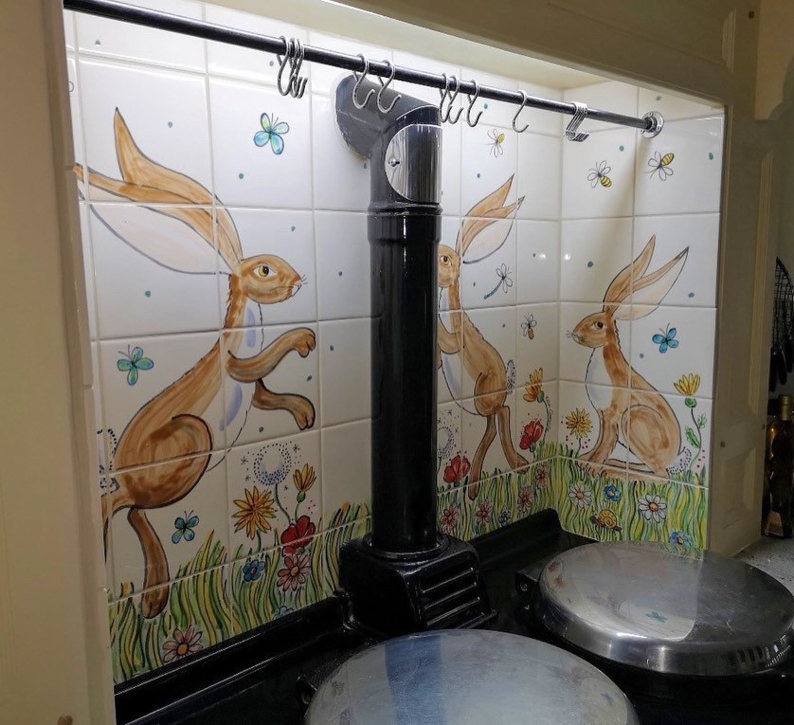 Hare Tiles - Etsy