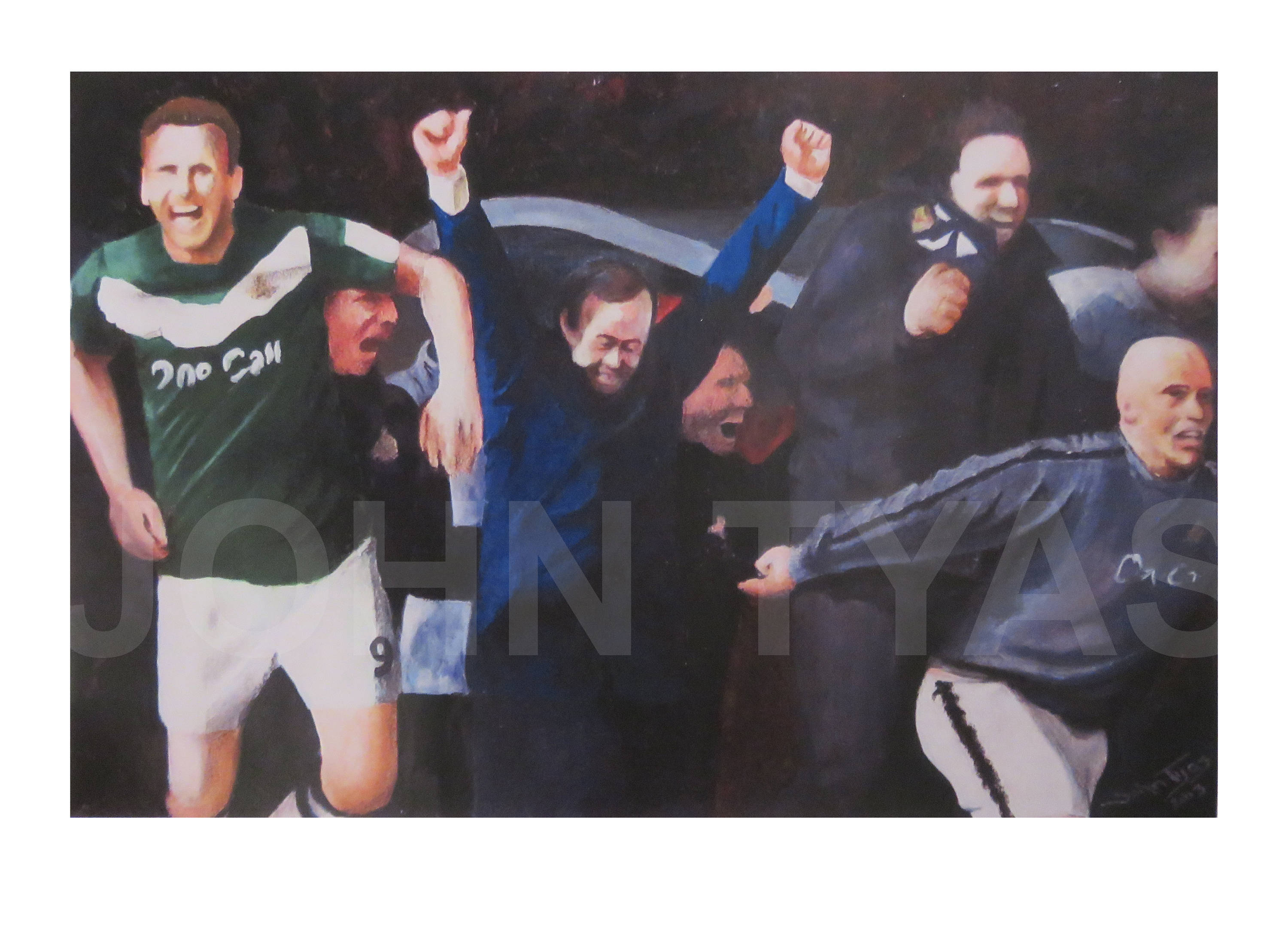 Doncaster Rovers FC Promotion Celebration A3 Print Bryan - Etsy UK